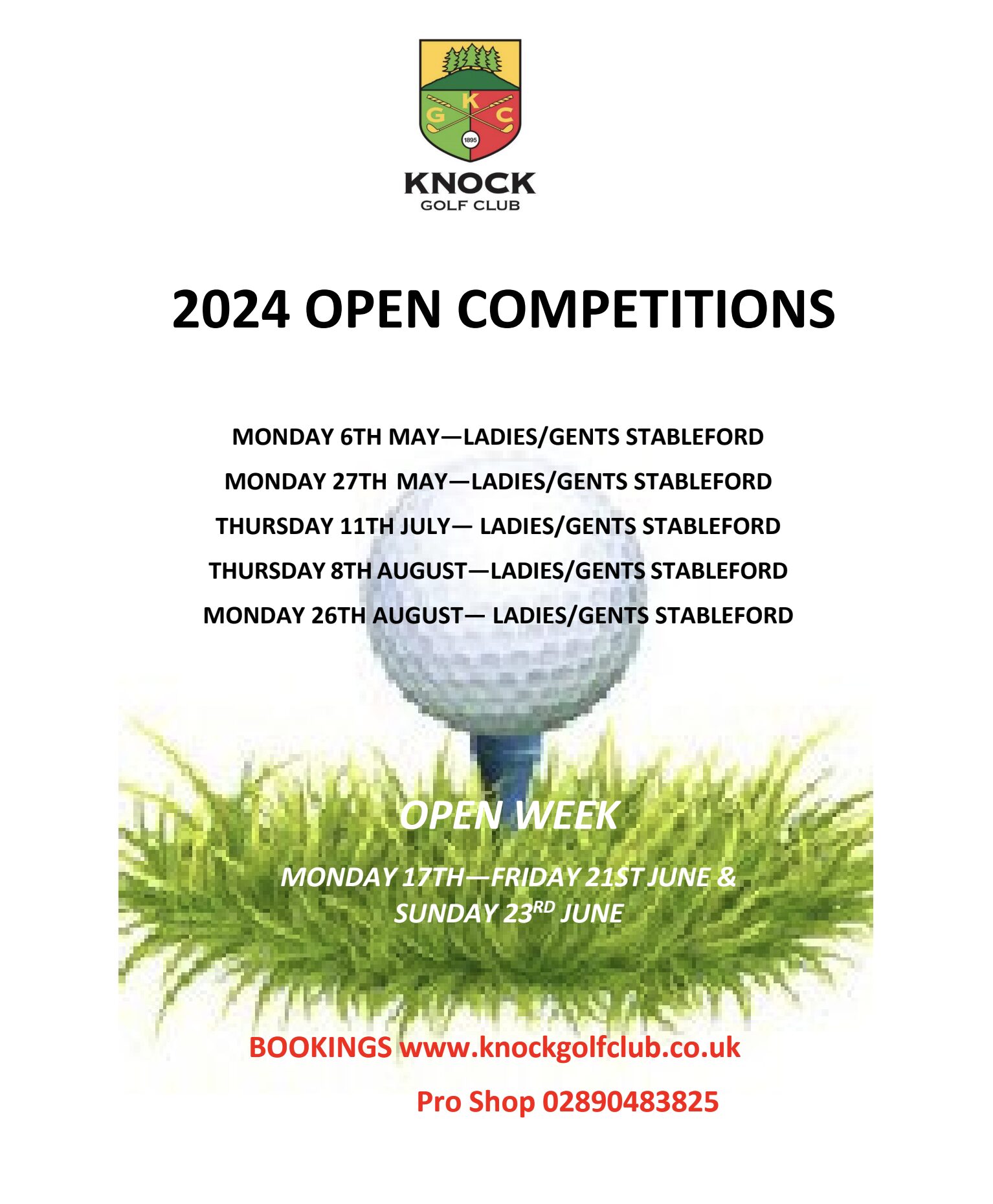 Open Competitions